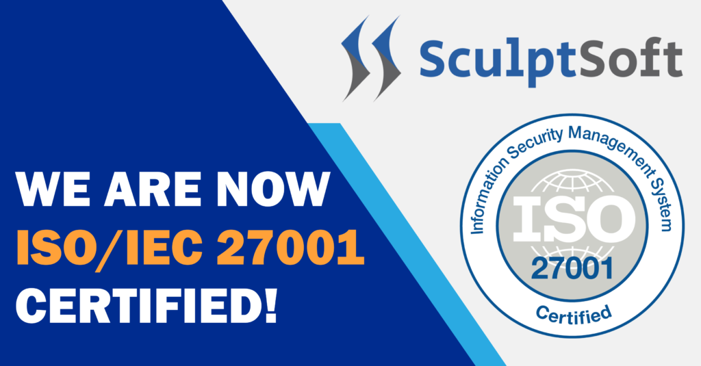 Enhancing Data Security: SculptSoft Earns ISO/IEC 27001 Certification