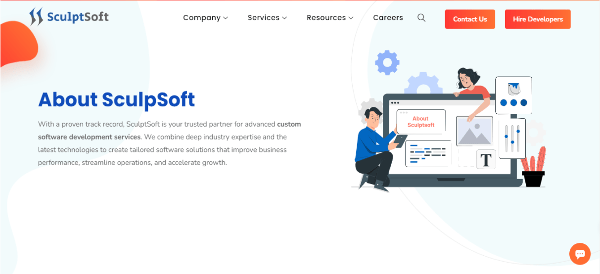 About SculptSoft | Trusted AI Software Development Company