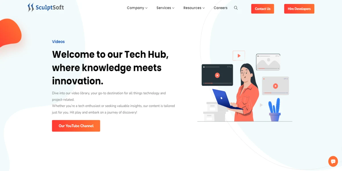 SculptSoft Videos | Project Demos, Tech Tutorials & AI Workflows