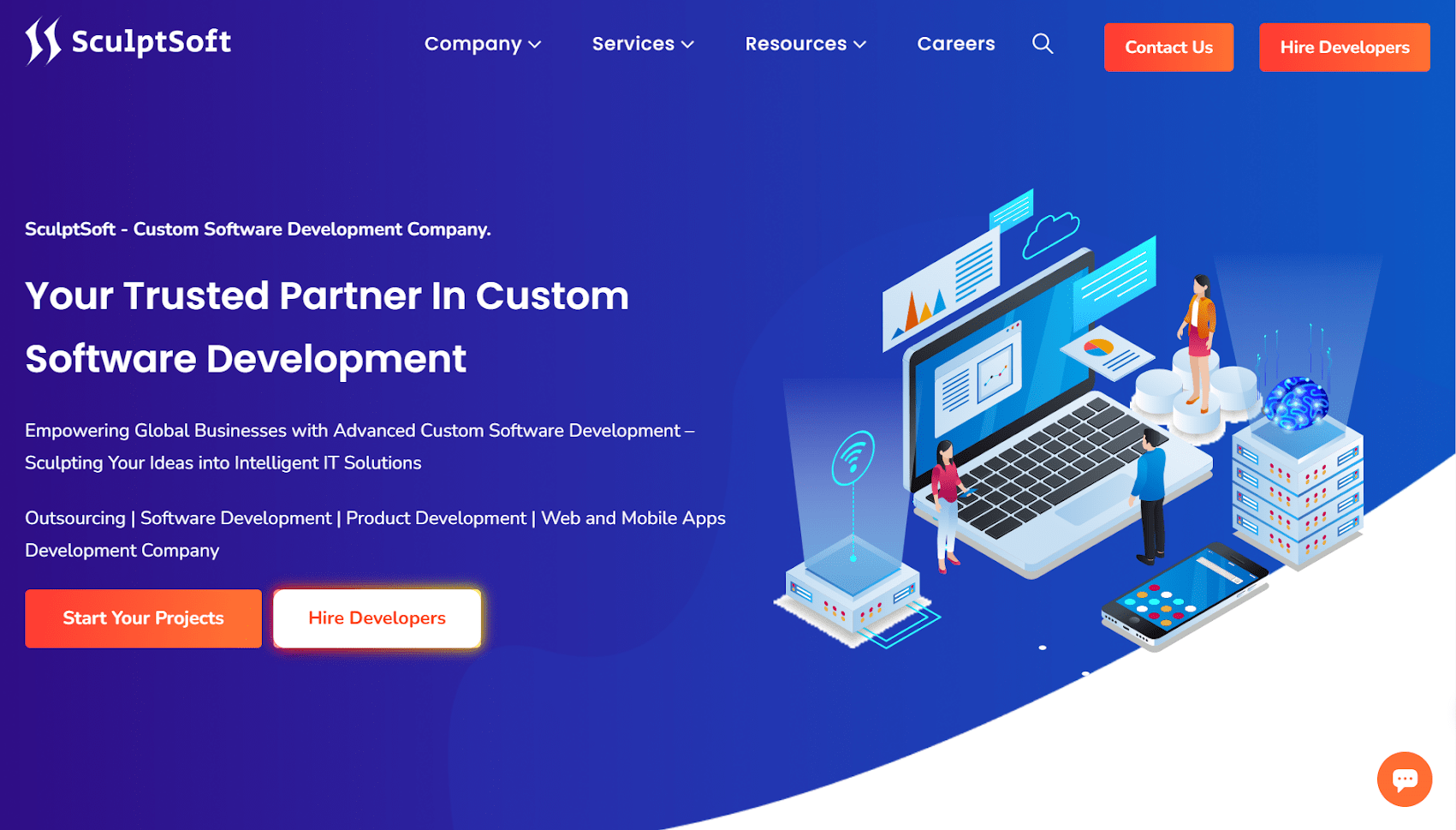 AI Custom Software Development Company in India & USA