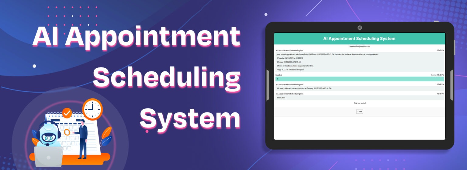 AI Appointment Scheduling System for Healthcare Providers