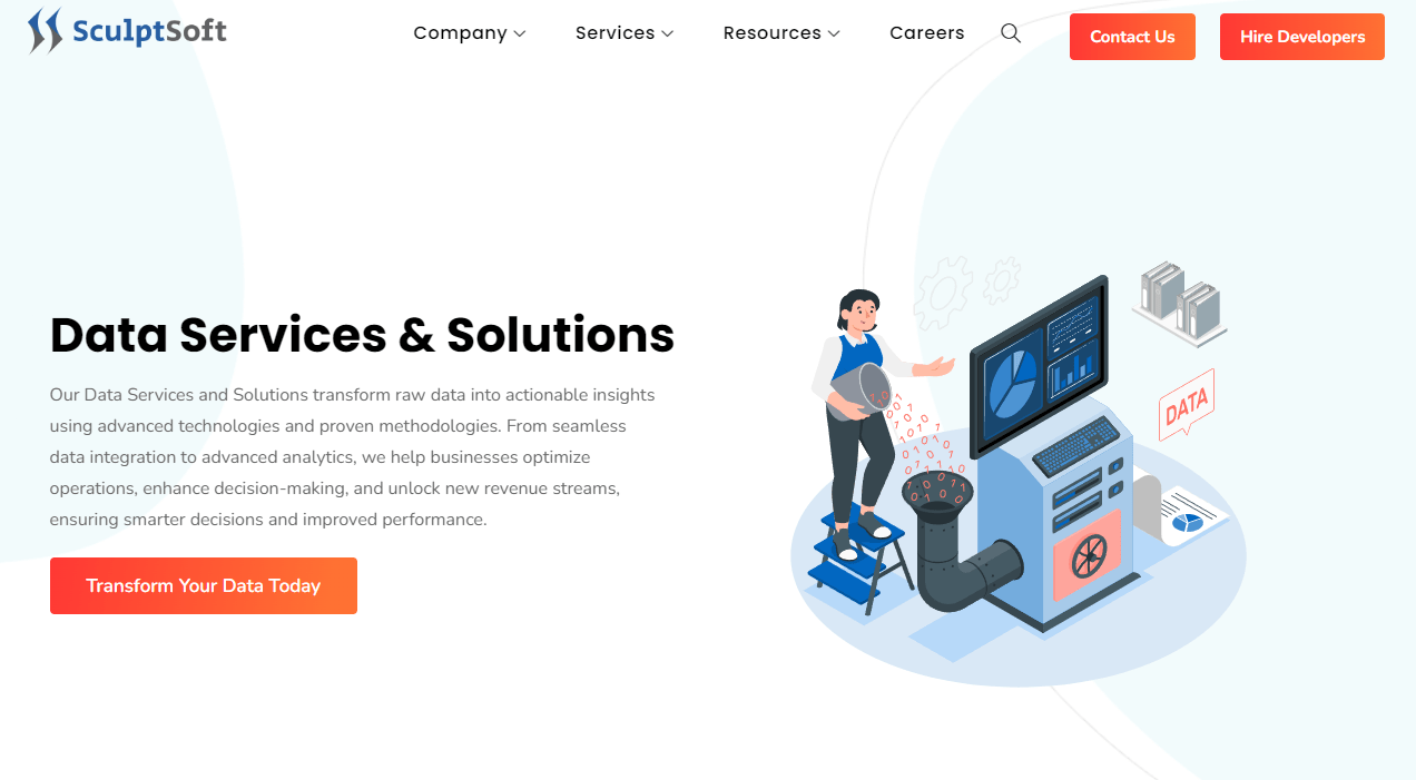 Data Services & Solutions | SculptSoft
