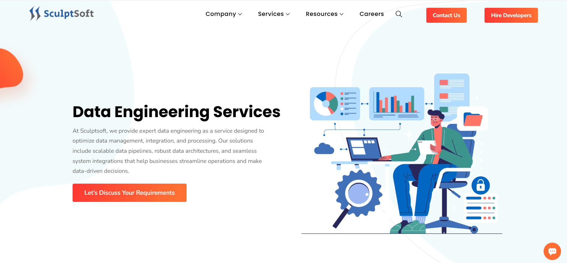 Data Engineering Services - SculptSoft